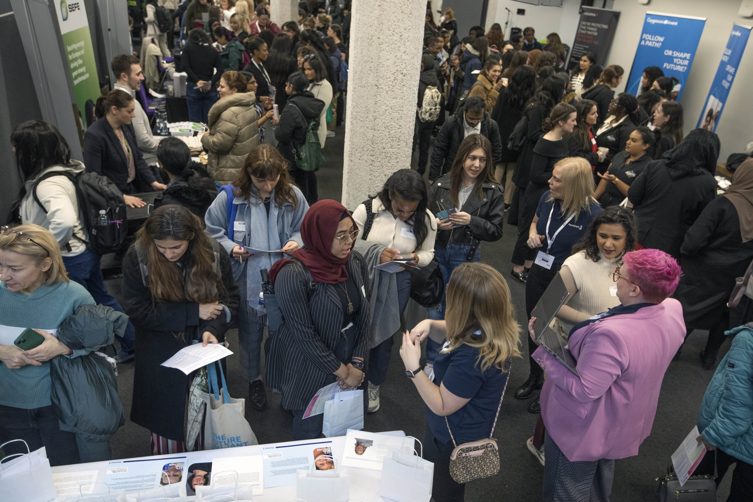 Inspiration and Information at the London STEM Women Graduate Careers Event in February 2024 ...