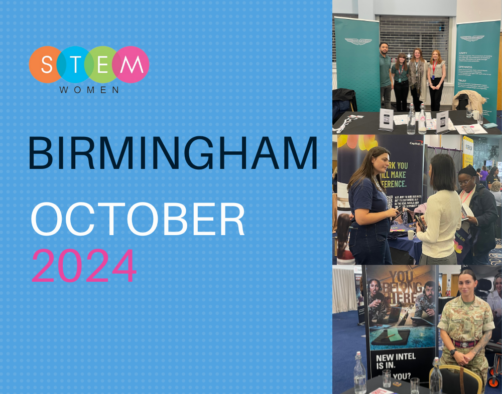 Celebrating STEM Talent at the Birmingham STEM Women Graduate Careers Event - Stem Women